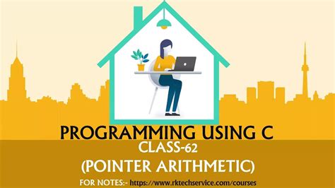Programming Using C Class 62 Pointer Arithmetic Youtube