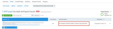how to fix amp validation errors
