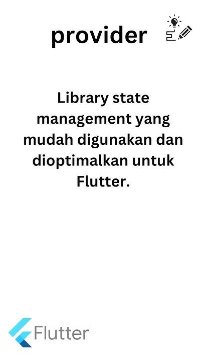 Provider Flutter Library Mobiledevelopment Youtube