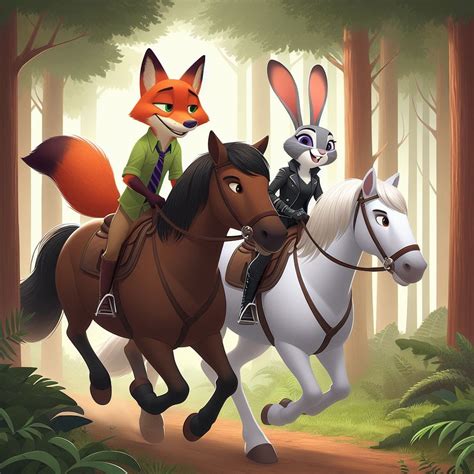 Nick And Judy Trail Ride 1 By Swiftfurai On Deviantart