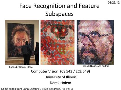 Ppt Face Recognition And Feature Subspaces Powerpoint Presentation