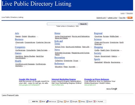 Php Link Directory Template Archive List Of Templates For Version34
