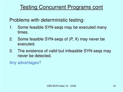 Ppt Testing Concurrentdistributed Systems Powerpoint Presentation