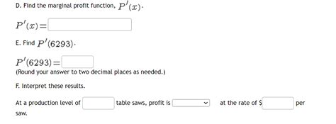 Solved The Price Demand Equation And The Cost Function For Chegg Com