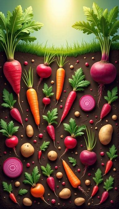 Free Underground Vegetable Gallery Photo Vegetables Underground