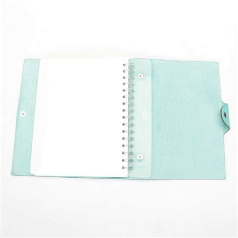 Hermès Ulysse Mini Turquoise Notebook Cover With Lined Notebook