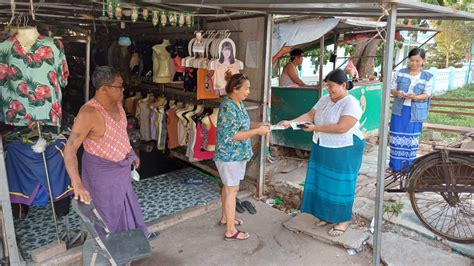 ဖျာပုံမြို့၌ လေပြင်းဘေးနှင့် မိုးကြိုးပစ်ခြင်းအကြောင်း အသိပေးနှိုးဆော် Information And Public