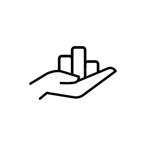 Data Analysis Icon Vector Set Profit Graph Illustration Sign Collection Data Science Symbol Or