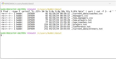 Bash How To List All Files In Folder By Date Collecting Wisdom
