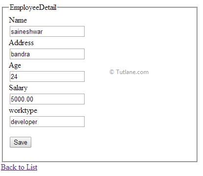 CRUD Operations Using Repository Pattern In Asp Net MVC Pattern