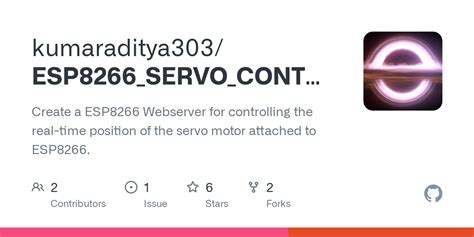 Github Kumaraditya303esp8266servocontroller Create A Esp8266
