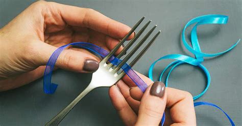 How To Make A Perfect Bow By Using A Fork