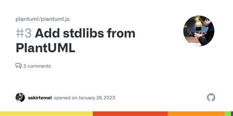 Add Stdlibs From Plantuml · Issue 3 · Plantumlplantumljs · Github