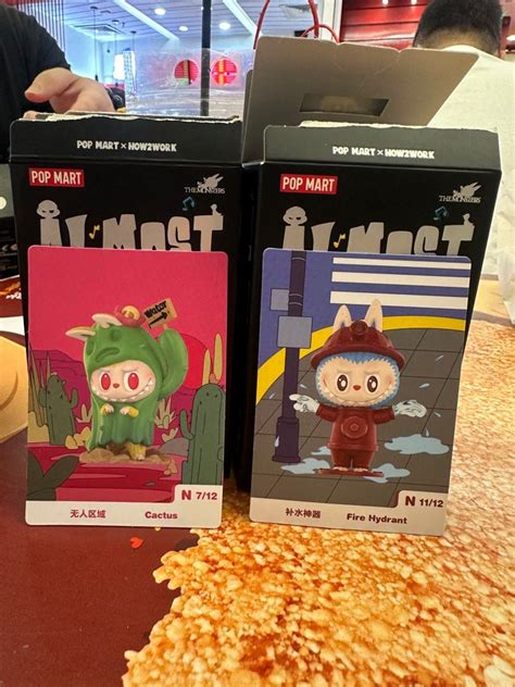 Labubu Hidden Cactus And Fire Hydrant Hobbies And Toys Toys And Games On Carousell