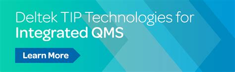 Deltek TIP Technologies Integrated QMS For Aerospace Defense