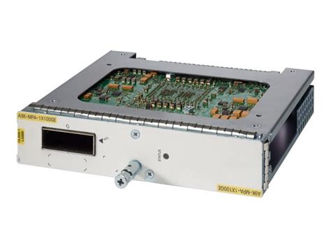 CISCO A9K MPA 1X100GE ASR 9000 1 PORT 100 GIGABIT ETHERNET MODULAR PORT ADAPTER Netmode