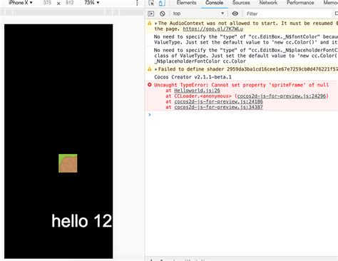 简单例子uncaught Typeerror Cannot Set Property Spriteframe Of Null Creator 2x Cocos中文社区