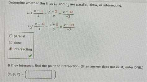 Solved Determine Whether The Lines L And L Are Parallel Chegg