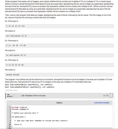 Solved Write A Program That Reads A List Of Integers And Outputs Whether The List Contains All