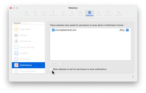 safari notifications how to turn them off