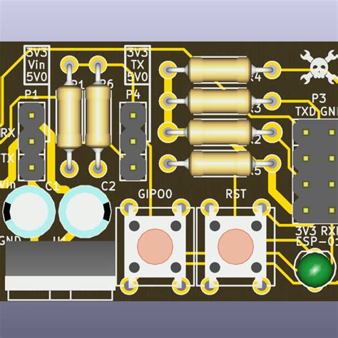 ESP8266 01 Breakout Board Hackaday Io