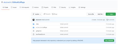 Compartilhar Projeto No Github Utilizando O Intellij Coffops Github