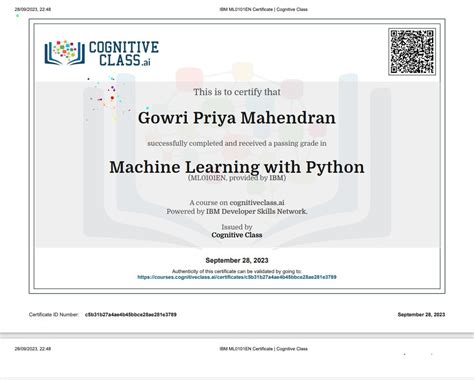 gowri priya mahendran on linkedin machinelearning python ai