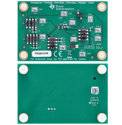 TPS36Q1EVM Evaluation Module TI Mouser TPS36Q1EVM Evaluation Module TI Mouser
