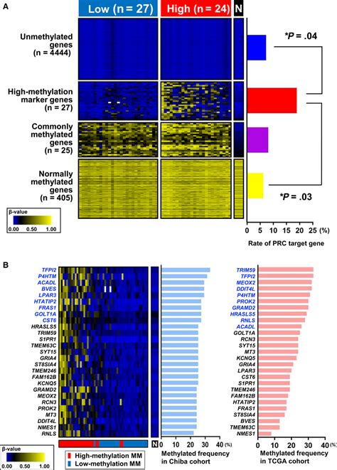 Extraction Of Methylation Marker Genes A Classifier Marker Genes For Download Scientific