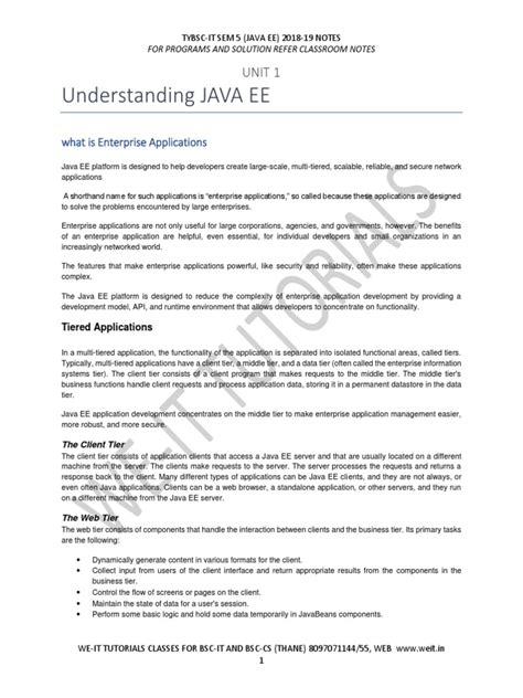 Tyit Sem 5 Advance Java Pdf Java Programming Language Databases