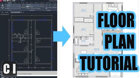 Easy Autocad Floor Plan Tutorial By Brandon