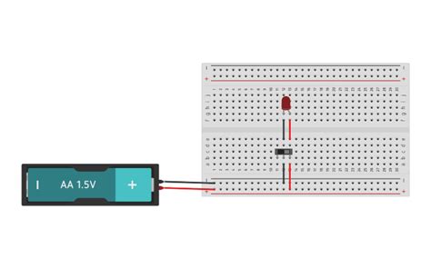 Circuit Design Led With Slideswitch Tinkercad