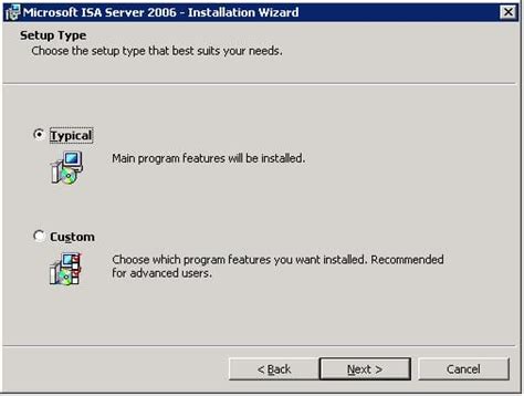 Isa Firewall Quick Tip Installing Isa Server 2006 Remotely