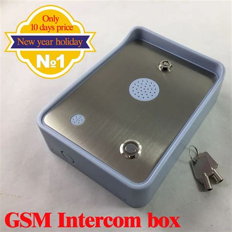 2016 Gsm House Wireless Gsm Audio Intercom System With Alarm And