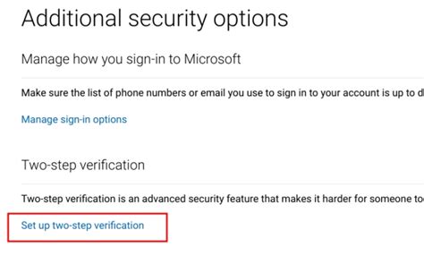 How To Enable Two Factor Authentication On Microsoft Account Beebom