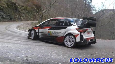Test Kalle Rovanperä Rallye Monte Carlo 2020toyota Yaris Wrc Youtube