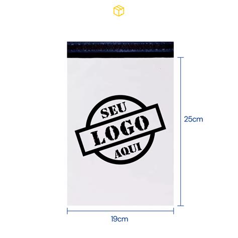 Envelope P Correios Personalizado 19x25 5 Branco Souza Company