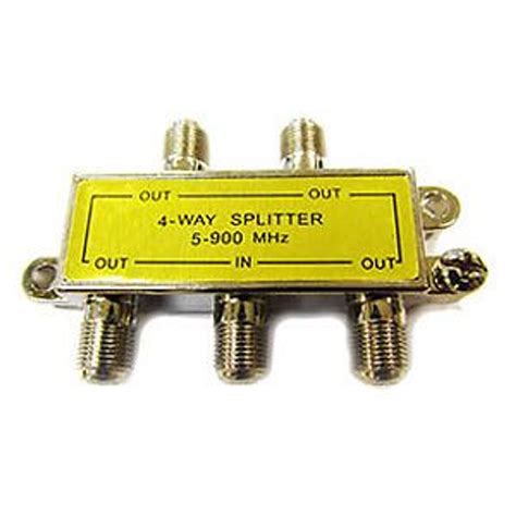 Way Coax Splitter MHz Allen Tel Products Inc Way Coax Splitter MHz Allen Tel Products Inc