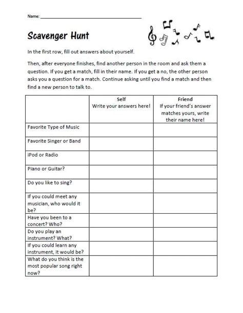 Collection Of Solutions Music Appreciation Worksheets For Format