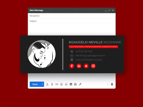 Design Clickable Html And Animated Email Signature By Eddiearte Fiverr