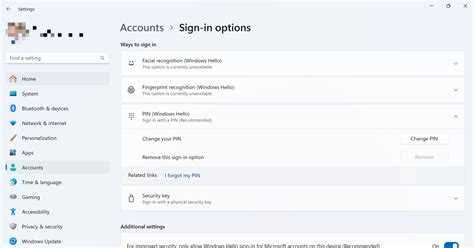 How To Remove A Greyed Out Windows Hello Pin In Windows 10 11 Tweak