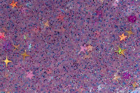 Purple Glitter Slime Background Stock Image Image Of Color Paint