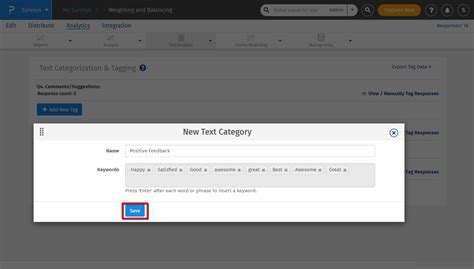 Text Analysis And Categorization Questionpro Help Document