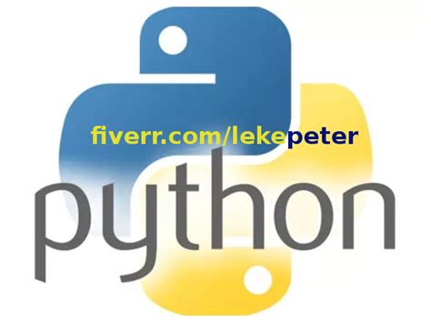 Write You A Python Utility Script By Lekepeter Fiverr