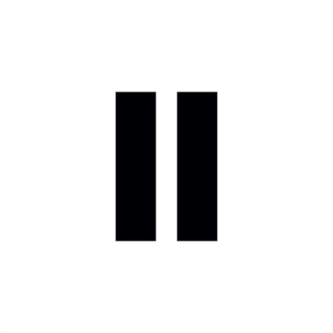 일시 중지 버튼 아이콘 멀티미디어 아이콘 유토이미지 상세페이지 베이직샵 일러스트 22745223