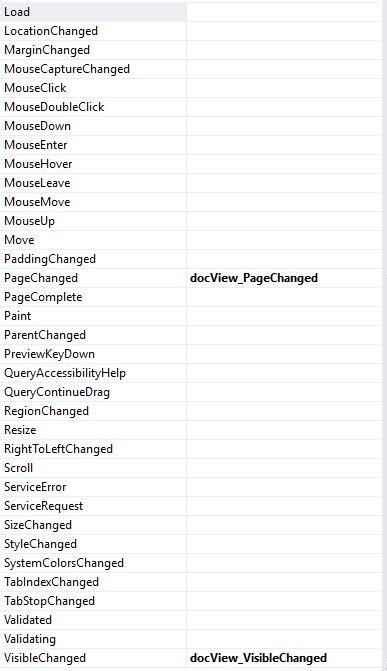 Winforms Using Third Party Control Documentview From Opentext In C Windows Application