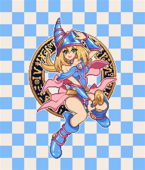 Dark Magician Girl Yu Gi Oh Drawn By Nokiayan Danbooru