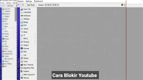 cara blok youtube menggunakan layer 7 protocols youtube