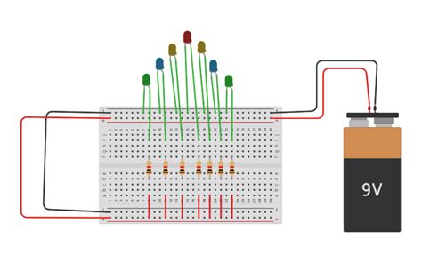 Circuit Design Ex 1 Tinkercad