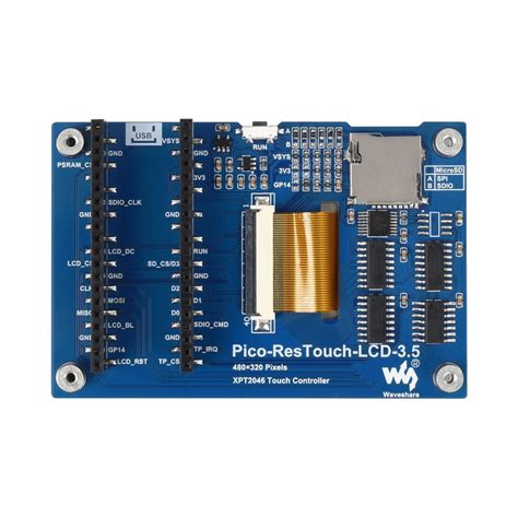 Inch Touch Display Module For Raspberry Pi Pico K Colors Pixels Spi Interface